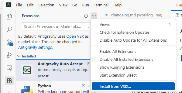 Google Antigravity Accept All Button Issue – Auto Accept Extension ...